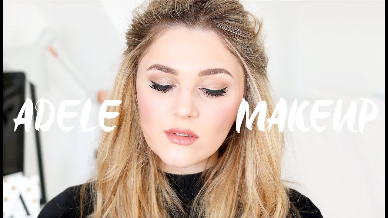 Adele Inspired Make Up Tutorial | I Covet Thee - YouTube