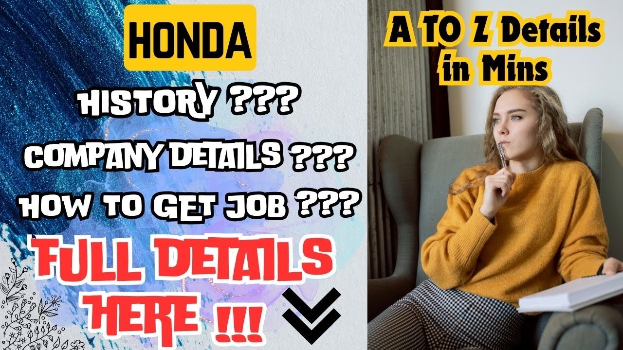 HONDA | JOBS | HISTORY | MECHALEX - YouTube