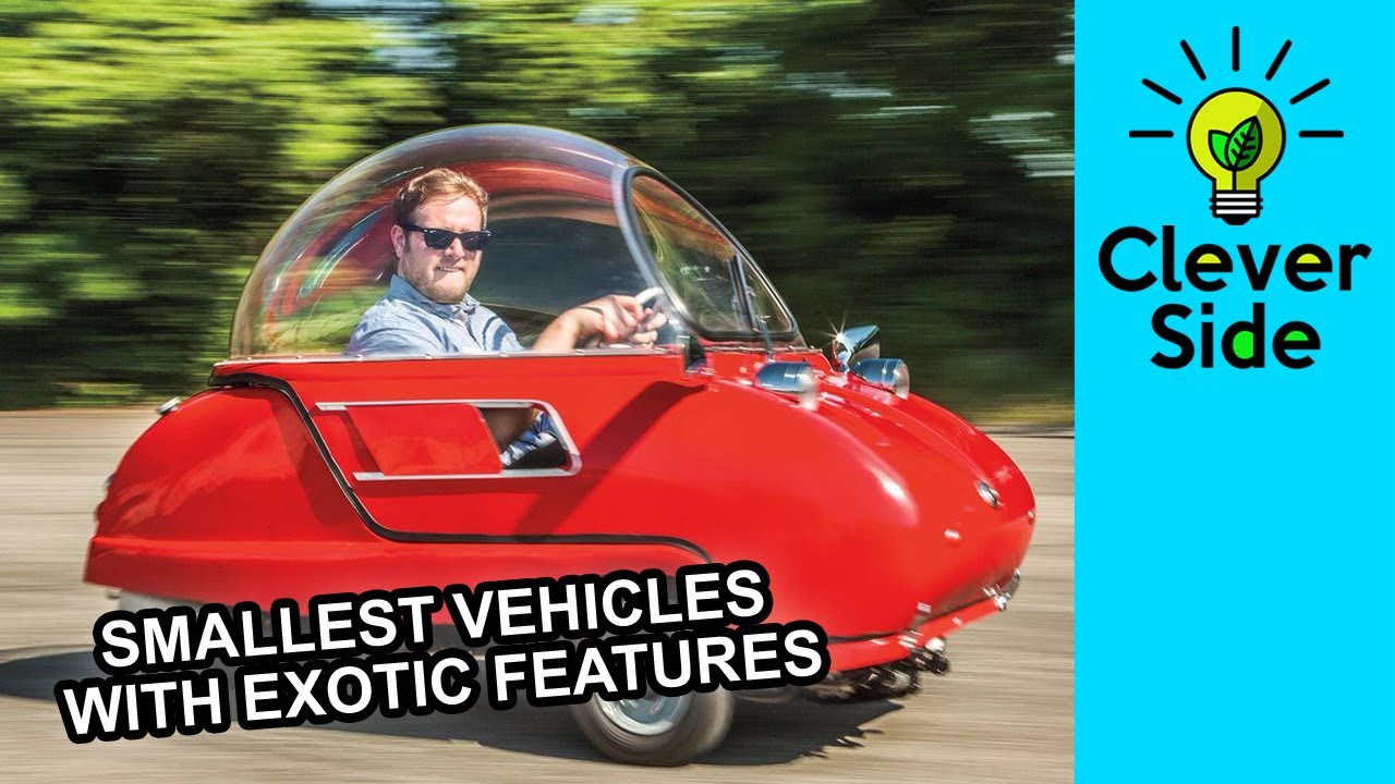 15 Smallest Vehicles In The World With Exotic Features! - YouTube