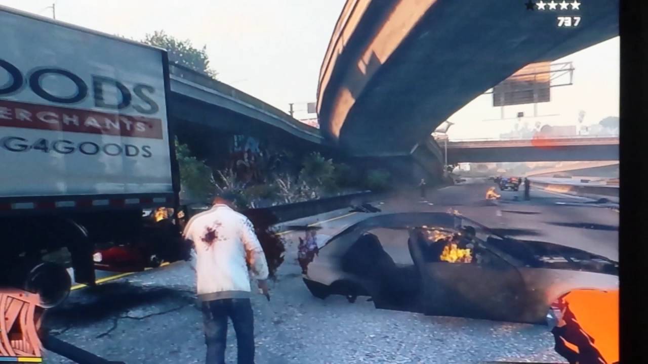 EXPLOSIONS! EVERYWHERE/GTA 5 - YouTube