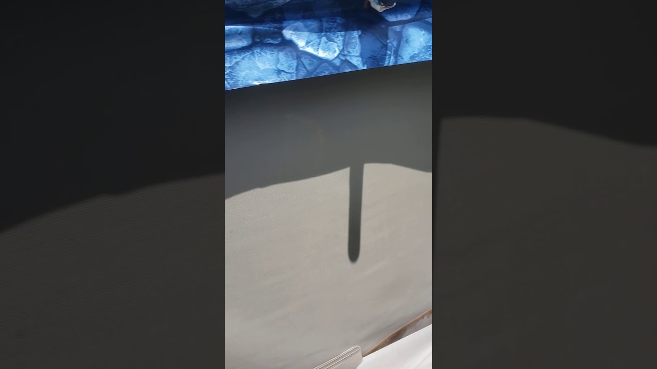 Intex 24x52 pool with new overlap pool liner - YouTube