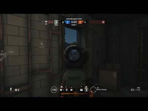 R6S Caveira 1v5 All Headshot Clutch