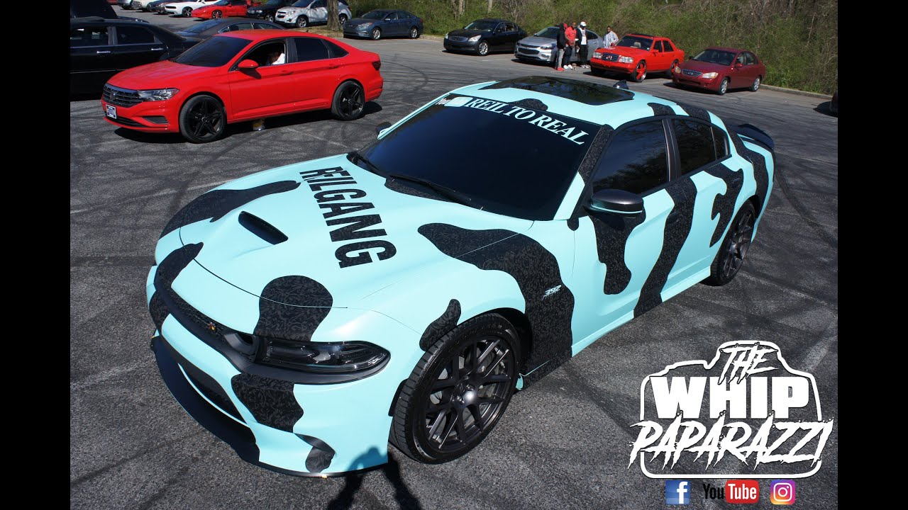 Reil To Real Wrapped Dodge Charger Scat Pack - YouTube