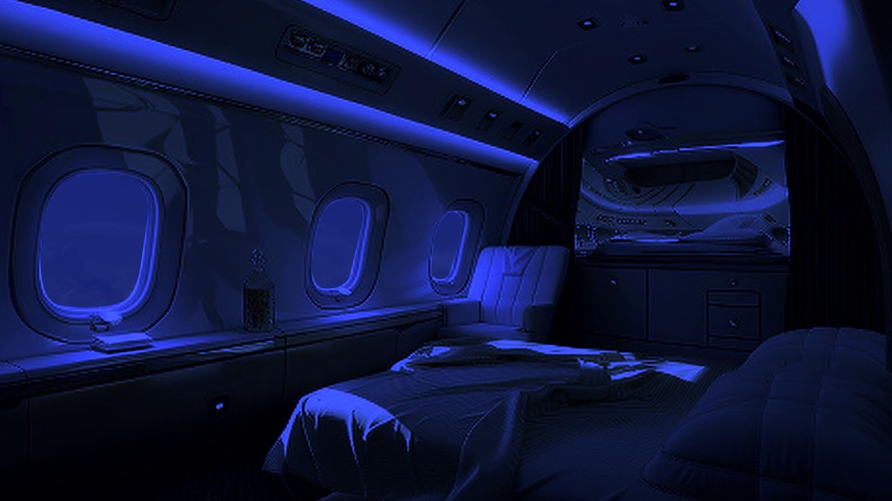 Floating In Space | Luxury Jet White Noise to Sleep | Relax on Private ...