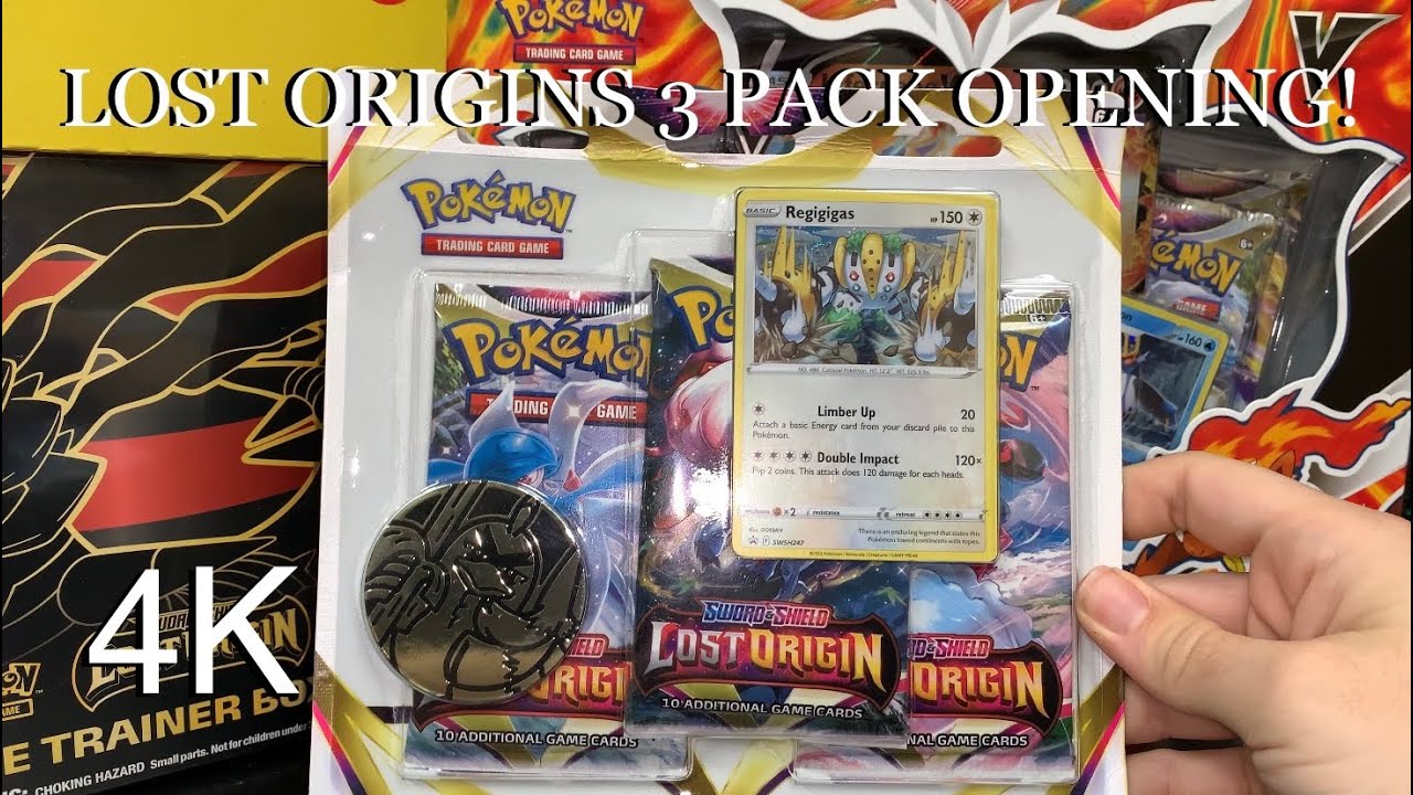 Lost Origins 3 Pack Blister - YouTube