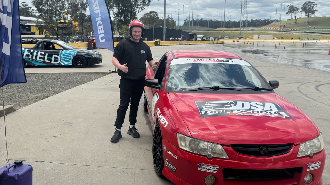 First time drifting. Drift lessons with DriftSchoolAustalia. 18/11/23 ...