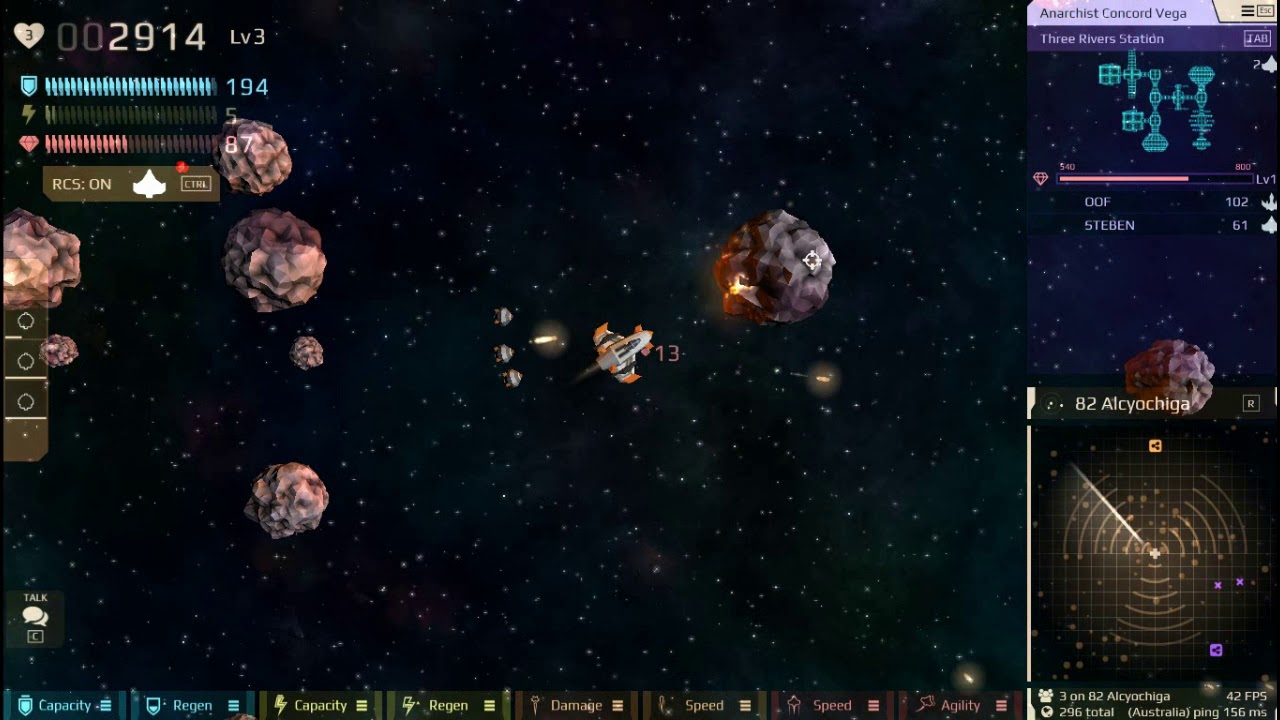 Starblast.io - Team Mode 5 (Pulse-Fighter- Great ship) | Thiện Vn - YouTube
