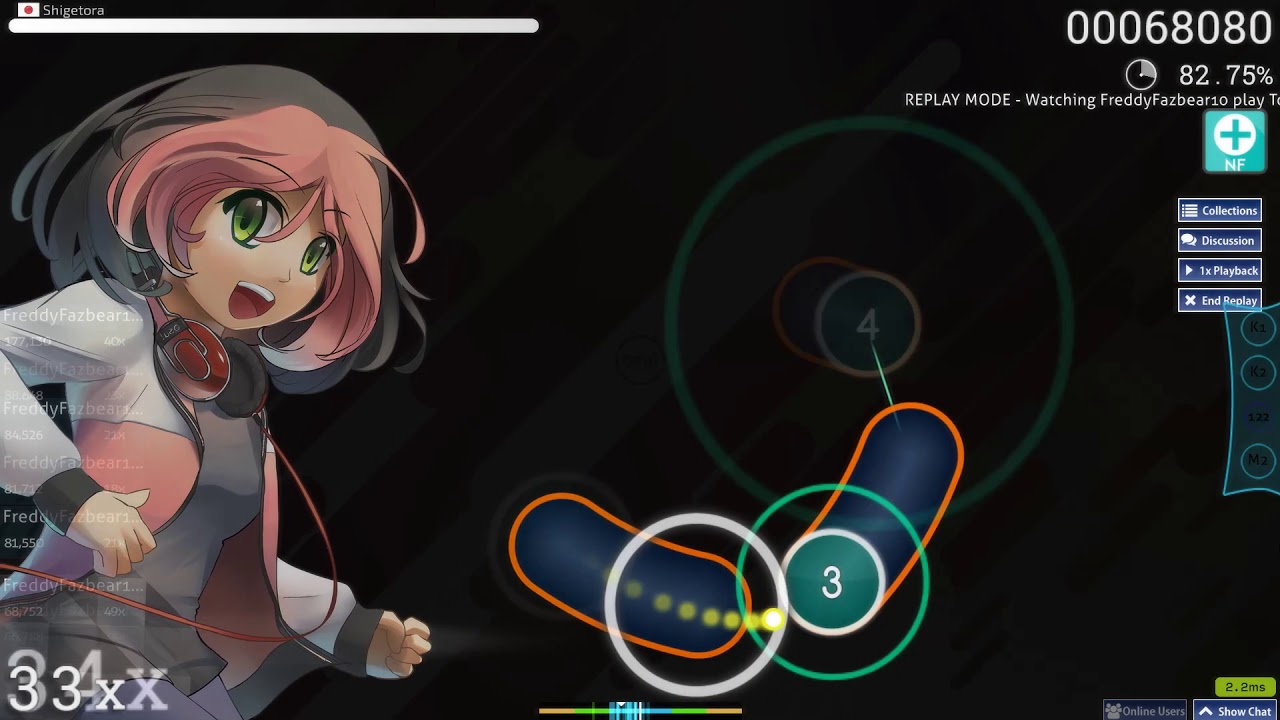 Osu - Finale (Only using my mouse and left mouse click) - YouTube