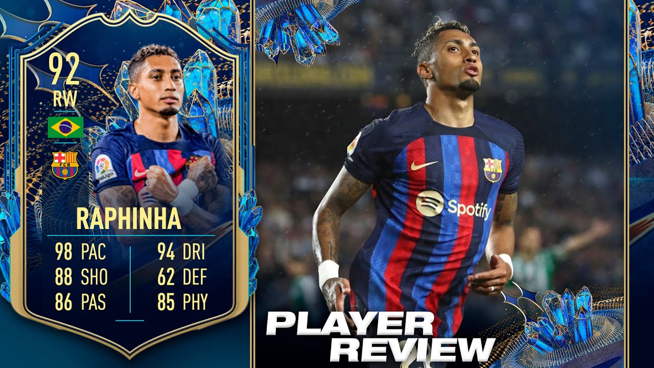 LLEGA RA🍍 A TEAM OF THE SEASON!! ¿VALE LA PENA HACER EL SBC? | RAPHINHA ...