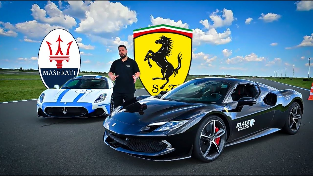 Ferrari 296 GTS vs Maserati MC20 - DRAG RACE by Black Glass - YouTube