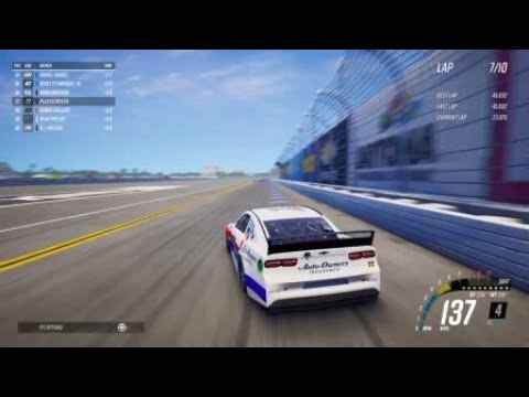 NASCAR 21: Ignition First Race Gameplay - YouTube