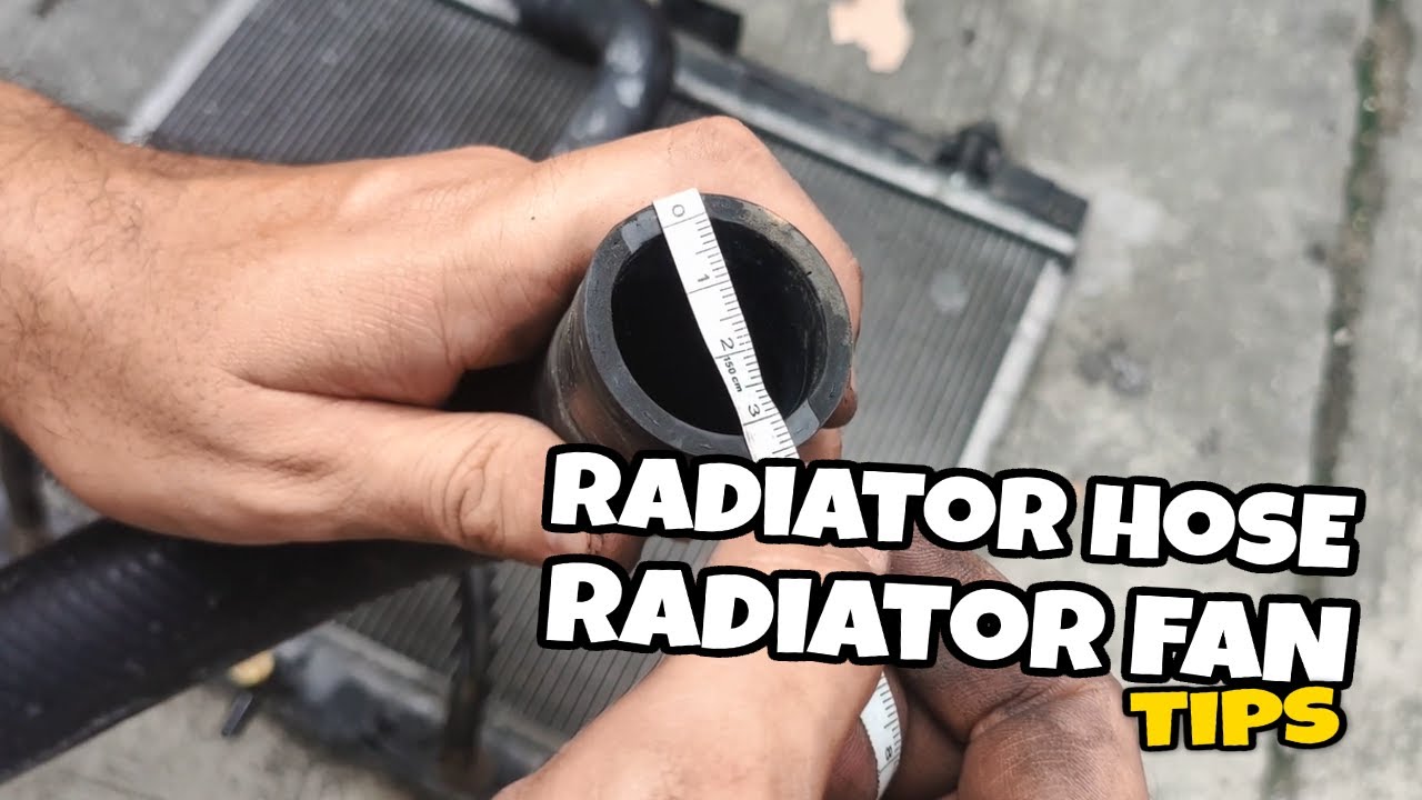 Basic Tips at info sa Radiator Hose at Radiator Fan - YouTube