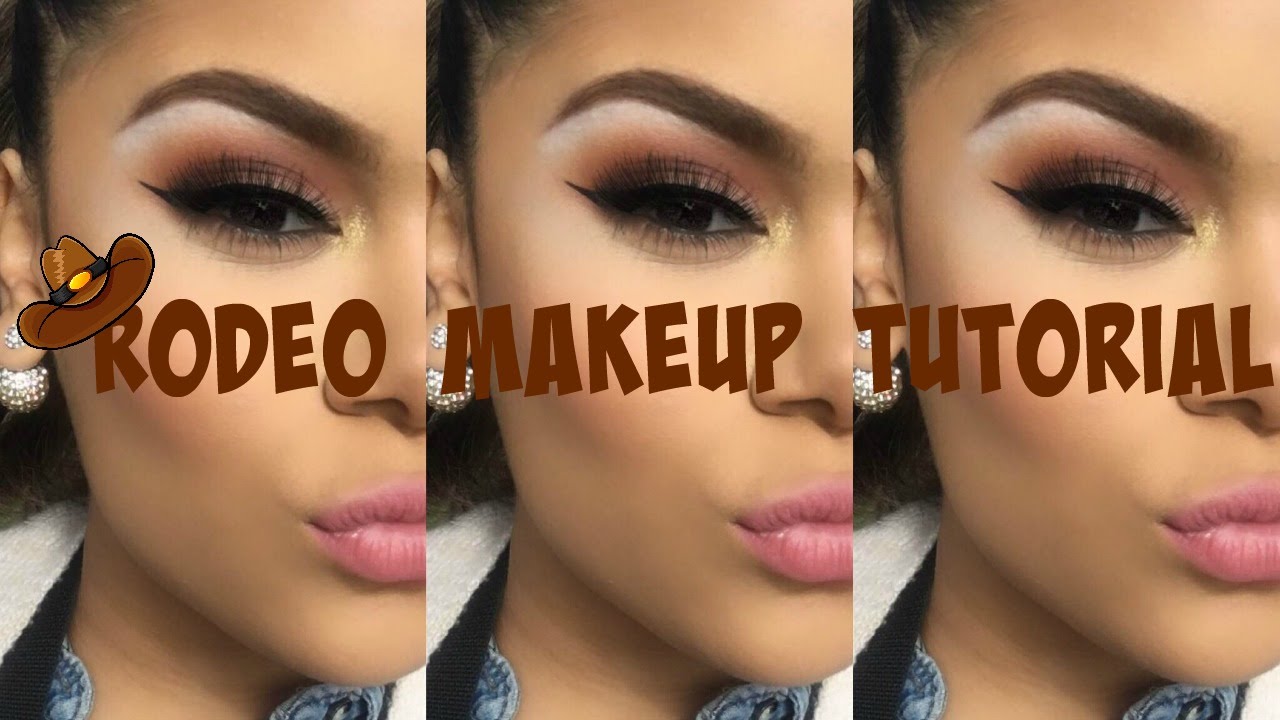 Rodeo Makeup / Vlog - YouTube