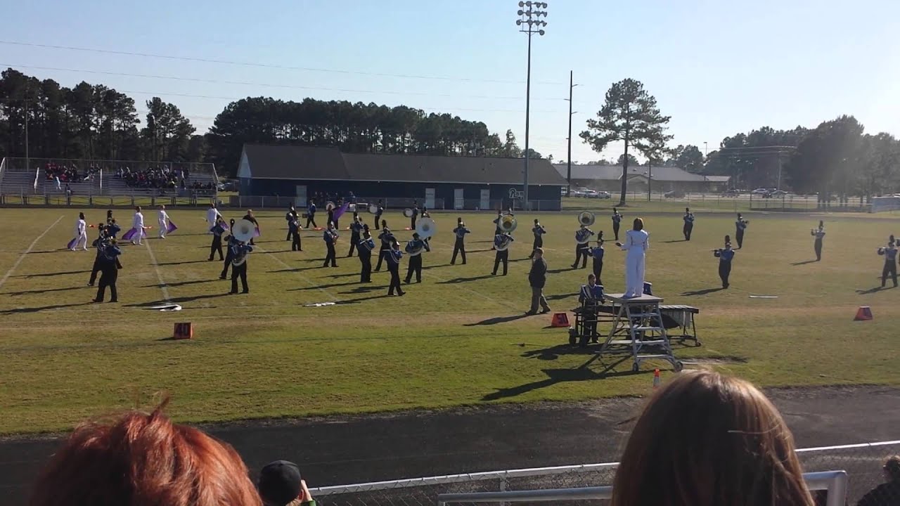 Edenton Aces Marching band 2013 comp pt2 - YouTube
