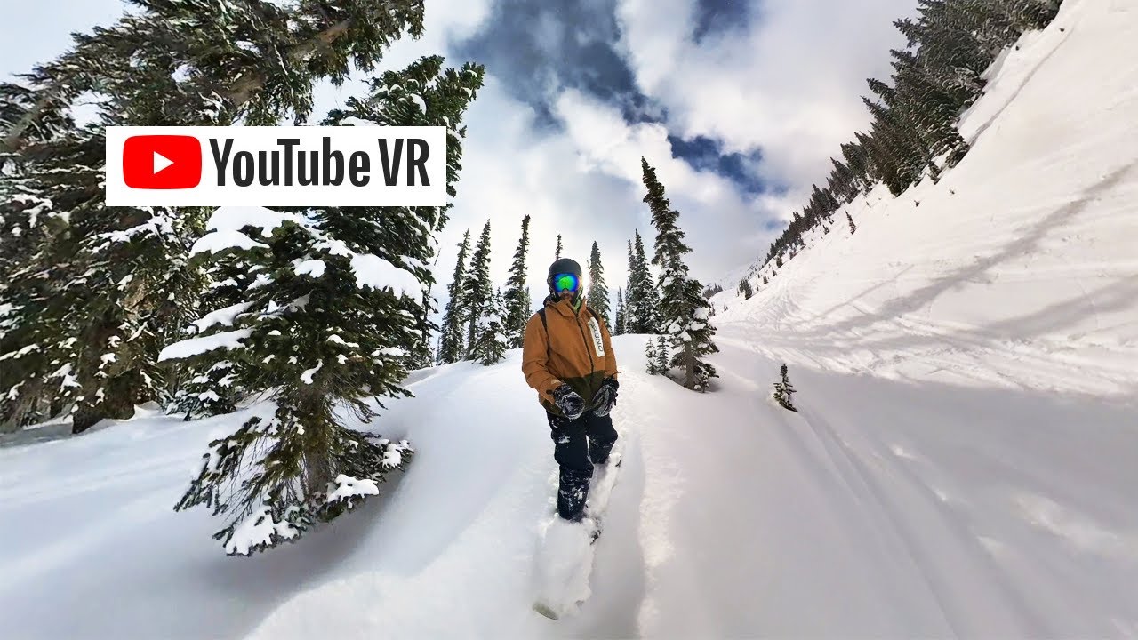 360 snowboard VR video #2 - YouTube