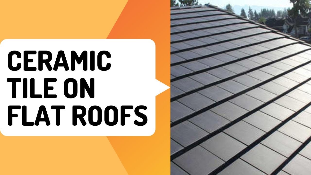 Ceramic Tile On Flat Roofs | Tidy Floor - YouTube