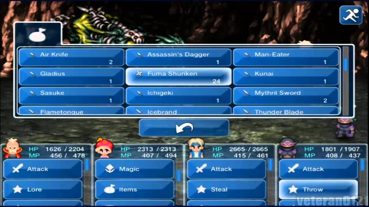 Final Fantasy VI (iOS) #71 Hidon and Excalipoor - YouTube