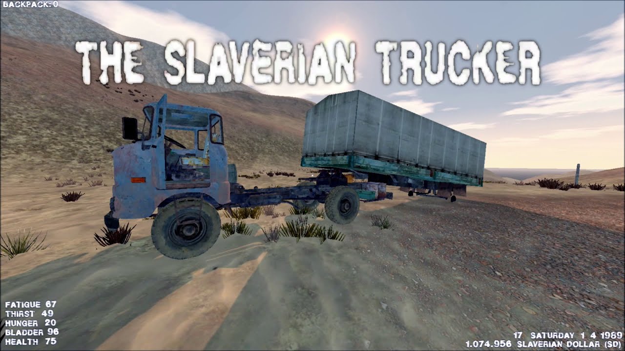 The Slaverian Trucker | 1-Axle Semi-Trailer | UVE M50 | E21 - YouTube