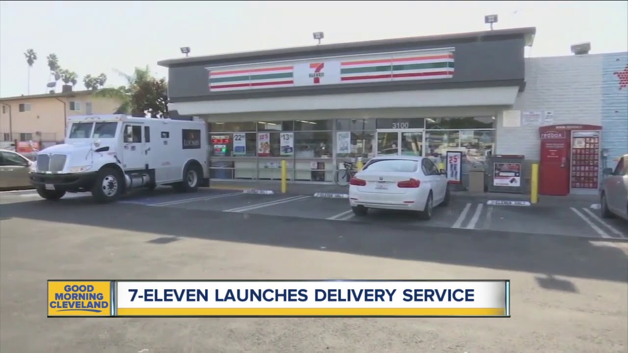 7-Eleven starts delivery service - YouTube