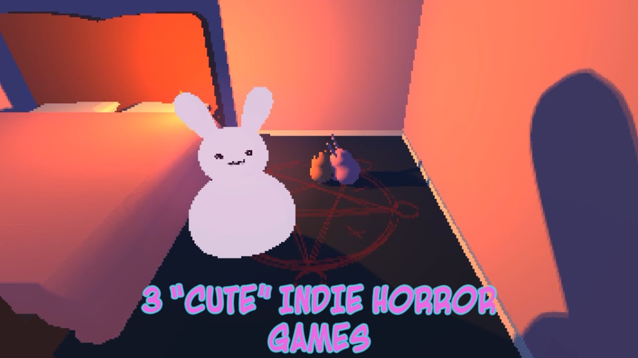 🌈🐰I Played 3 "Cute" Indie Horror Games🌈🐰CANDYPINK, SUPER SURPRISE PARTY ...