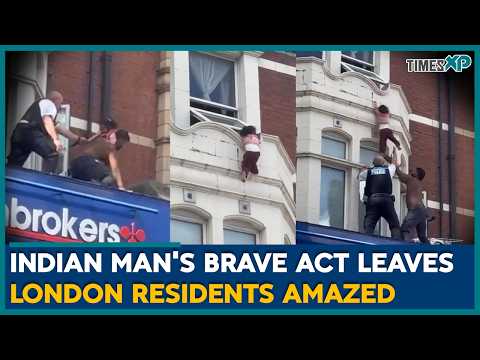 Indian Man Risks His Life to Save Child in London | Indians Abroad