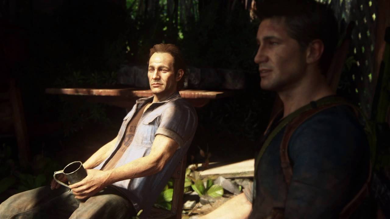 Uncharted 4: Funny sword moment with Sam. Drake & Sam discuss life ...