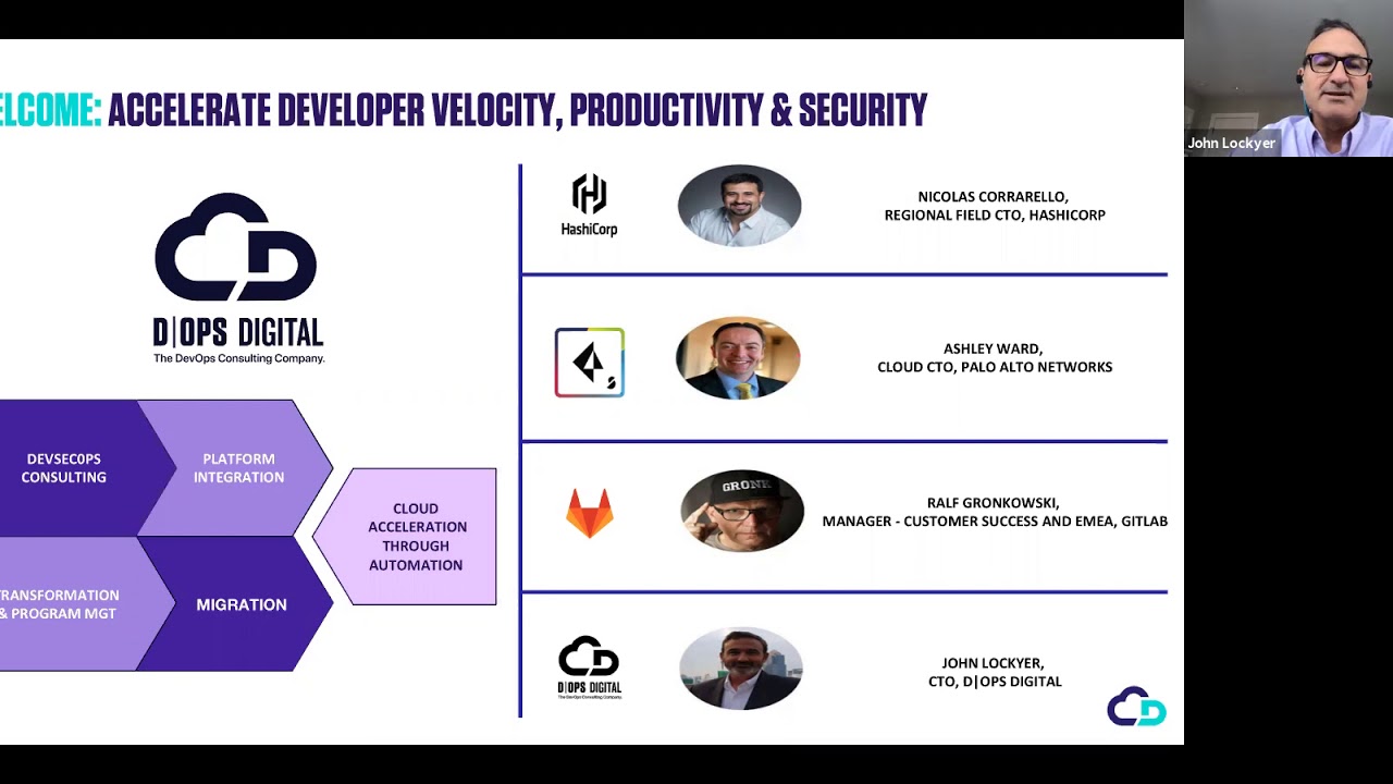 D|OPS Digital: Increase Developer Velocity: A CTO roundtable with GitLab, HashiCorp & Prisma ...