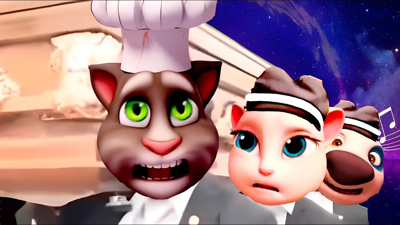 Cookie Chaos 🍪 Talking Tom - Coffin Dance Song COVER - YouTube