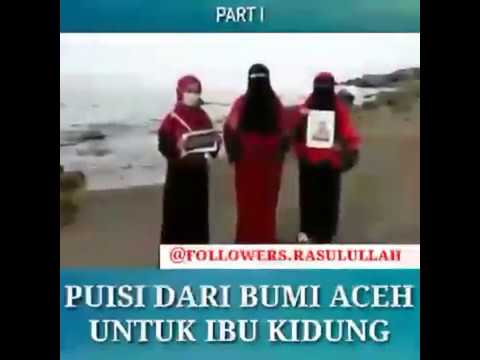Terbaru™,,PUISI dari bumi Aceh untuk ibu kidung