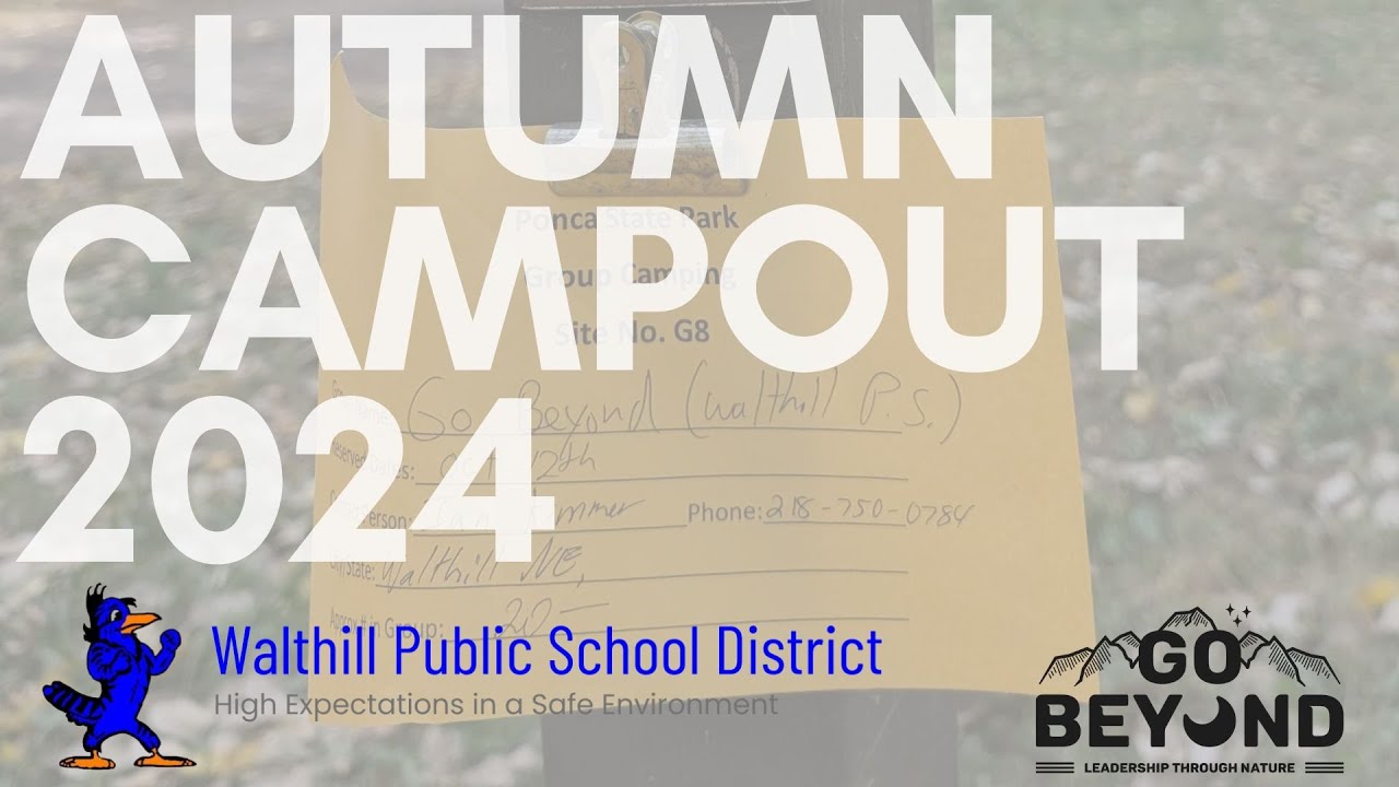 Walthill Go Beyond Autumn Campout 2024 - YouTube