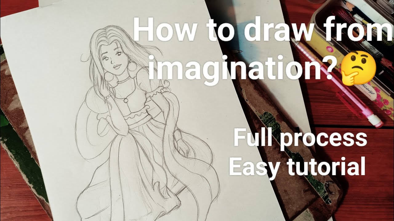 How to draw from imagination Fashion illustration from imagination ...