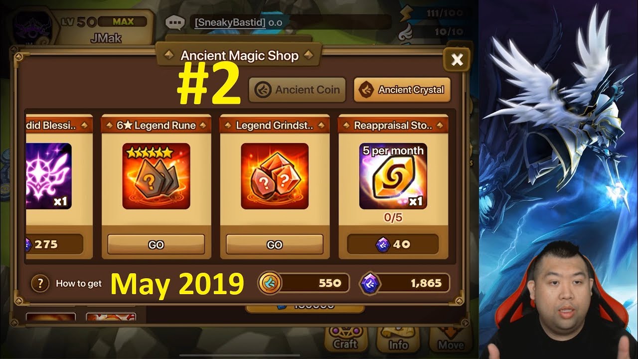 [Summoners War] Ancient Crystal Shop #2 - YouTube