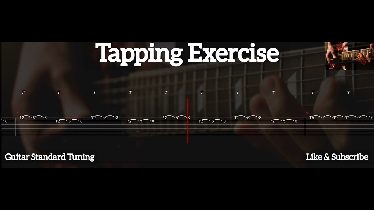 Tapping Exercise ( Tab Guitar ) - YouTube