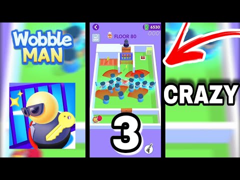 WOBBLE MAN LEVEL 90 | PART 3 | WOBBLE MAN | GAME RATY - YouTube