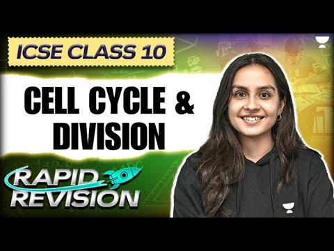 Cell Cycle and Cell Division | Rapid Revision | ICSE Class 10 Biology ...