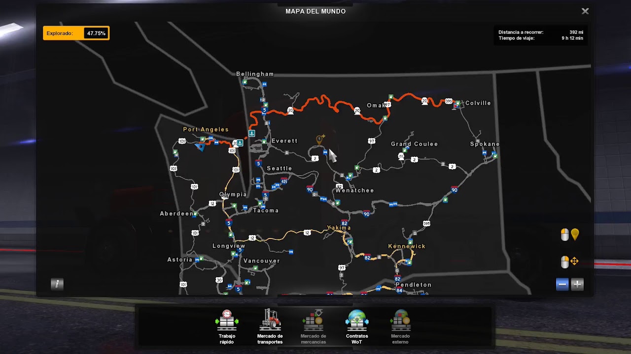 ATS NUEVO DLC Y CARGAS - YouTube