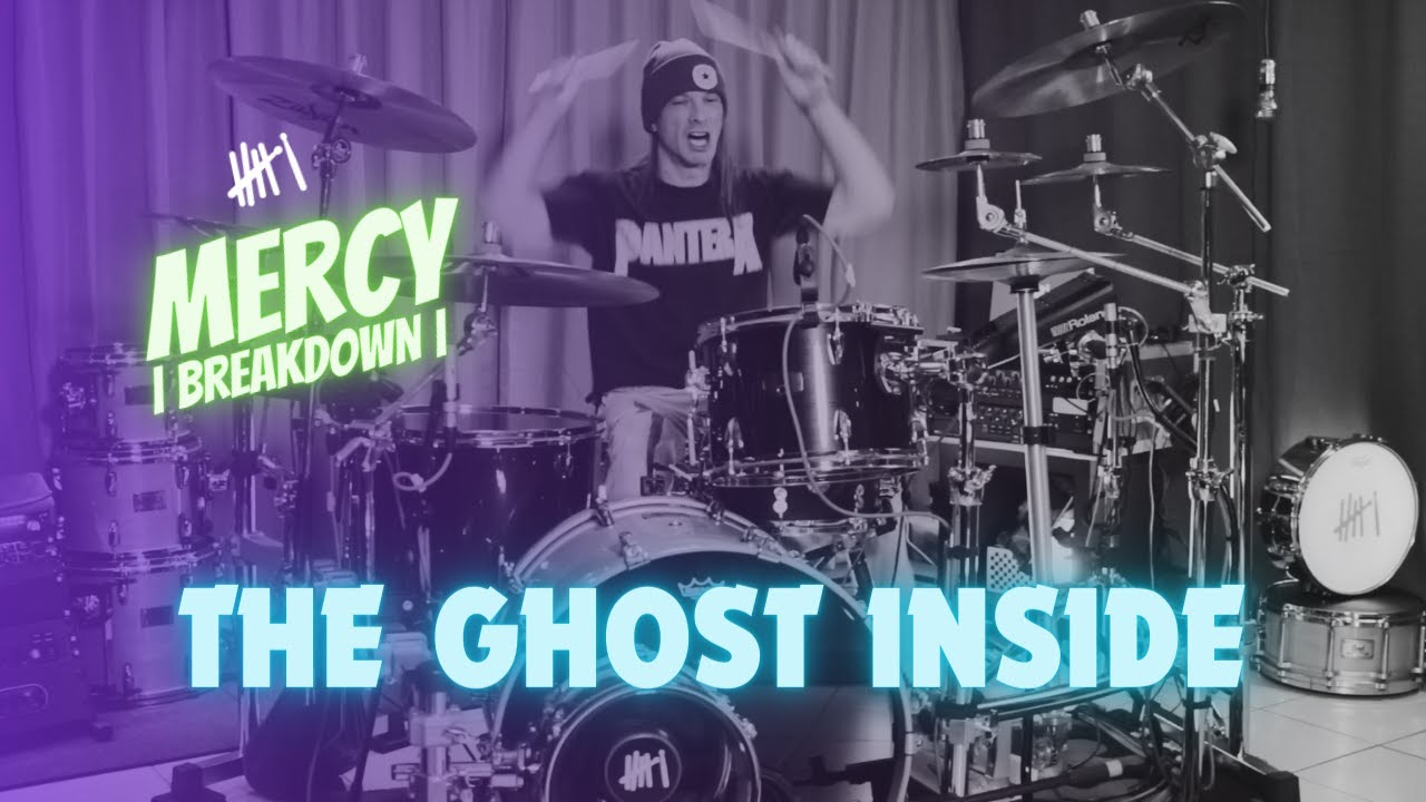 | THE GHOST INSIDE - MERCY | DRUM COVER (BREAKDOWN) | #drumcover - YouTube