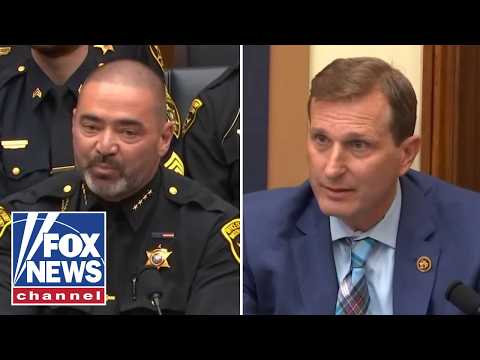 ‘DISGUSTING DISPLAY’: Sheriff RIPS Democrat’s questioning at House hearing