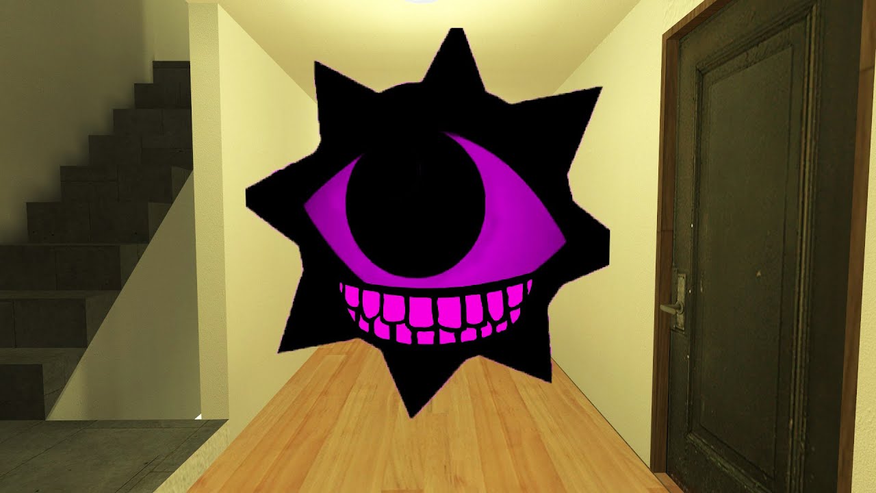 Sprunki Mr Sun Phase 12 stalks me in liminal hotel Nextbot Gmod - YouTube