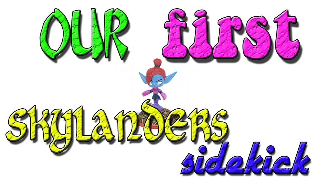 Our First Skylanders Giants Sidekick - Mini Jini - YouTube