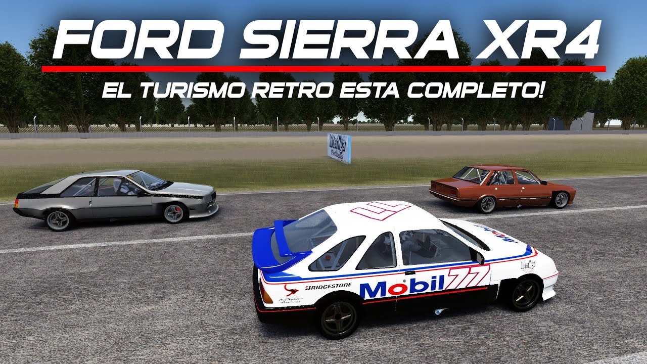 NUEVO MOD 🤩 | asi es el FORD SIERRA XR4 del TURISMO RETRO 🤪 | Interliga ...