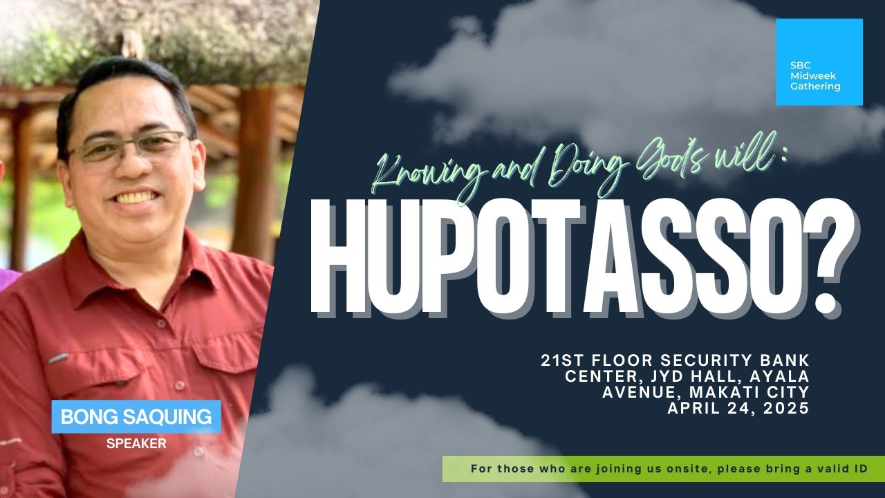 Hupotasso? | Bong Saquing | SBC - YouTube