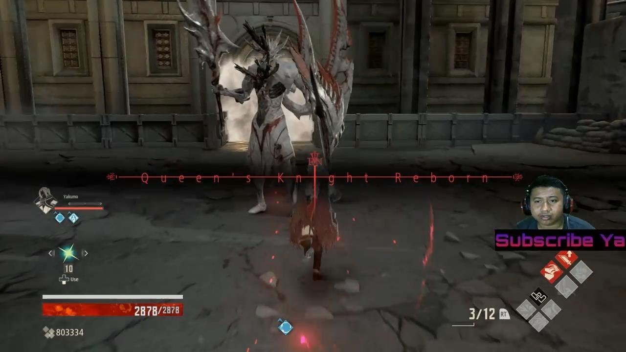 Code Vein Part 23 Fight Boss Queen's Knight Reborn - YouTube