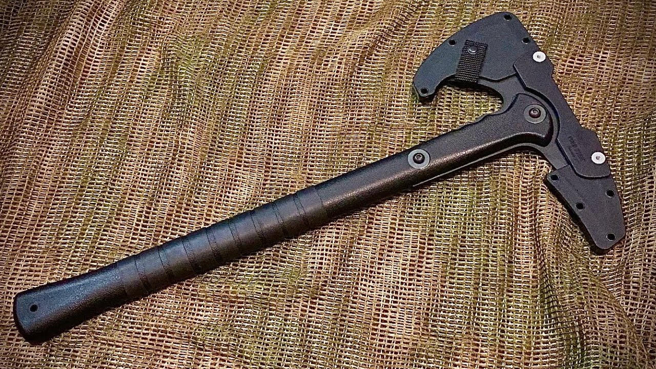Cold Steel War Hawk Axe - YouTube