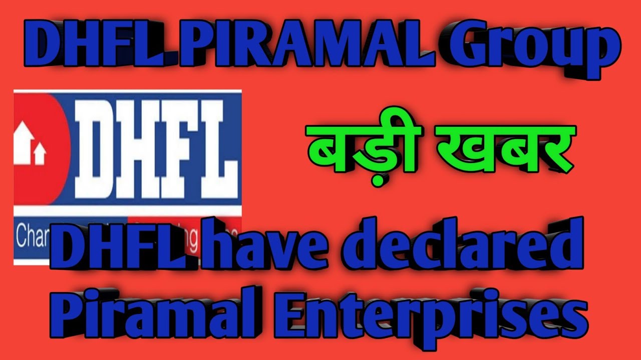 DHFL Piramal Share Analysis - DHFL Piramal Stock Update - YouTube