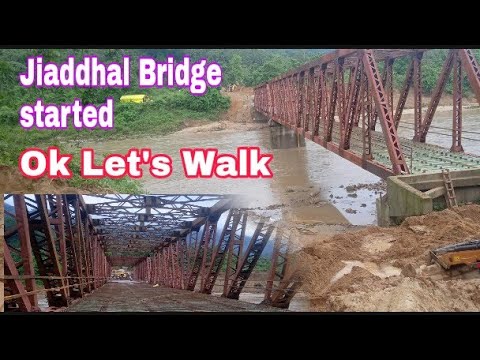 Jiadhal River Open bridge and Both of Assam and Arunachal border. Lets ...