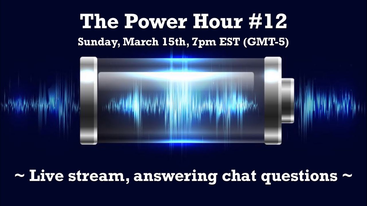 The Power Hour #12 – Live stream, answering chat questions - YouTube