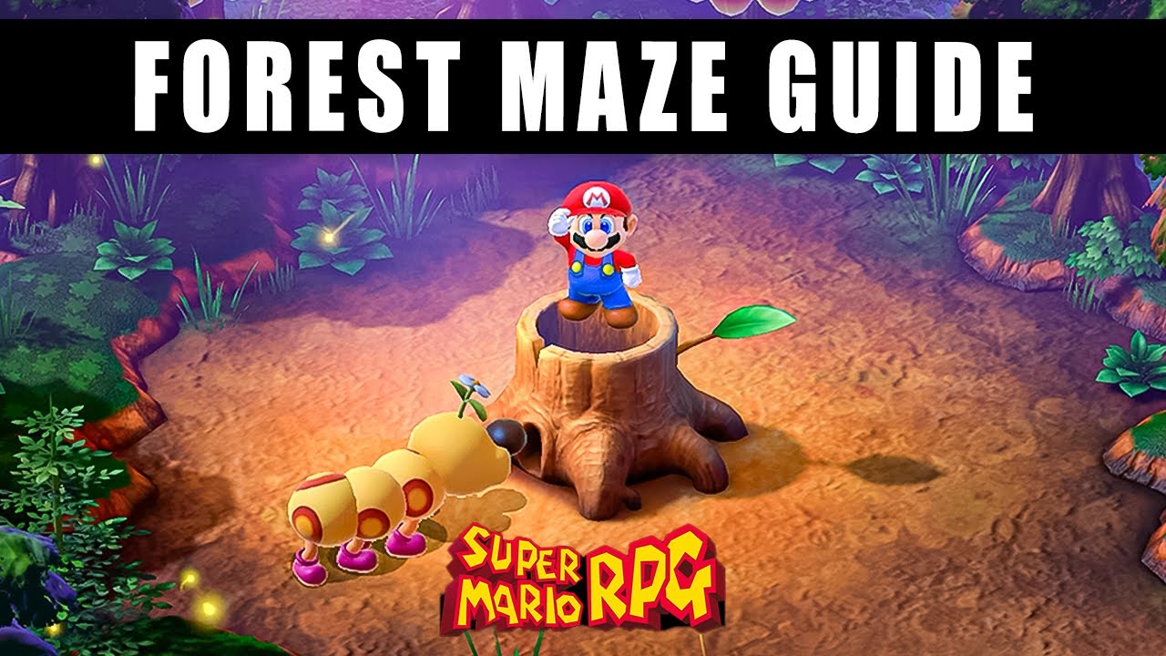 Forest Maze Walkthrough Guide Super Mario RPG Remake - Nintendo Switch ...