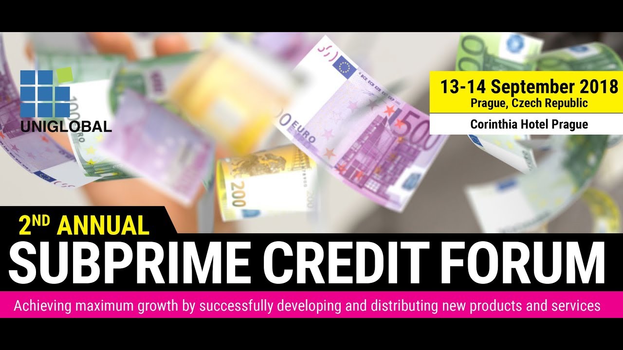 2nd Subprime Credit Forum 2018 - YouTube