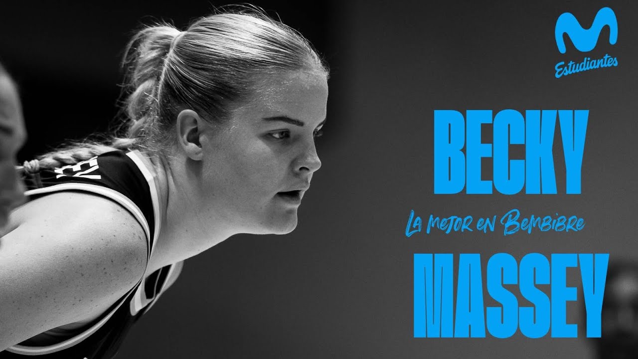 Becky Massey, la mejor de Movistar Estudiantes LF en Bembibre - YouTube